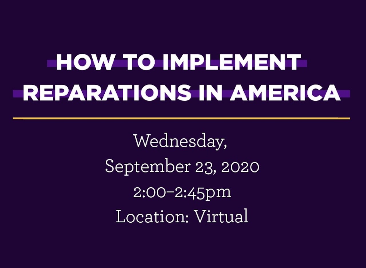 How to Implement Reparations in America